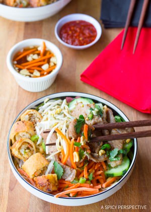 Vietnamese Bun Cha Gio - A Spicy Perspective