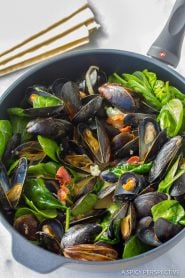 Mussels Recipe with Blue Cheese - A Spicy Perspective