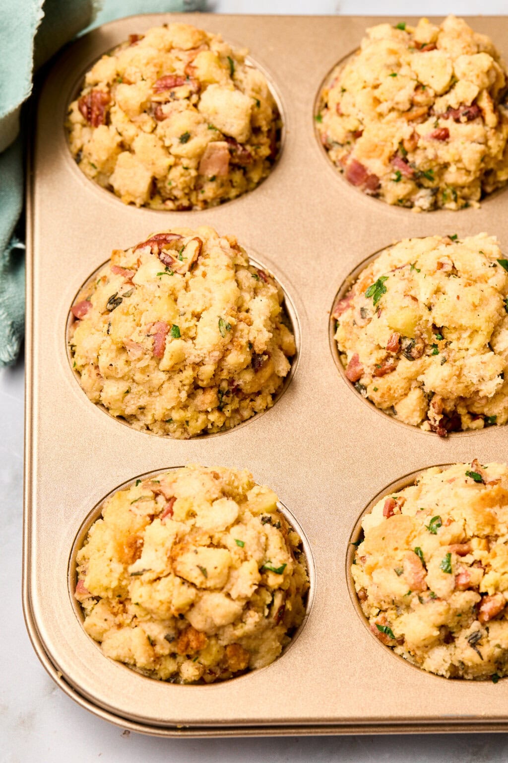 Stuffing Muffins (with Apple and Pancetta) - A Spicy Perspective