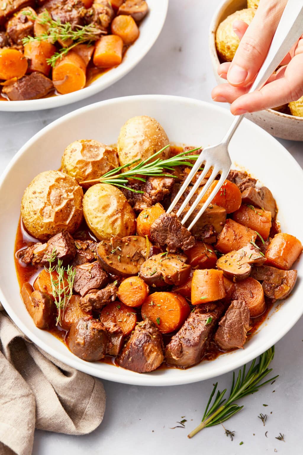Venison Bourguignon (Deer Meat Recipe) - A Spicy Perspective