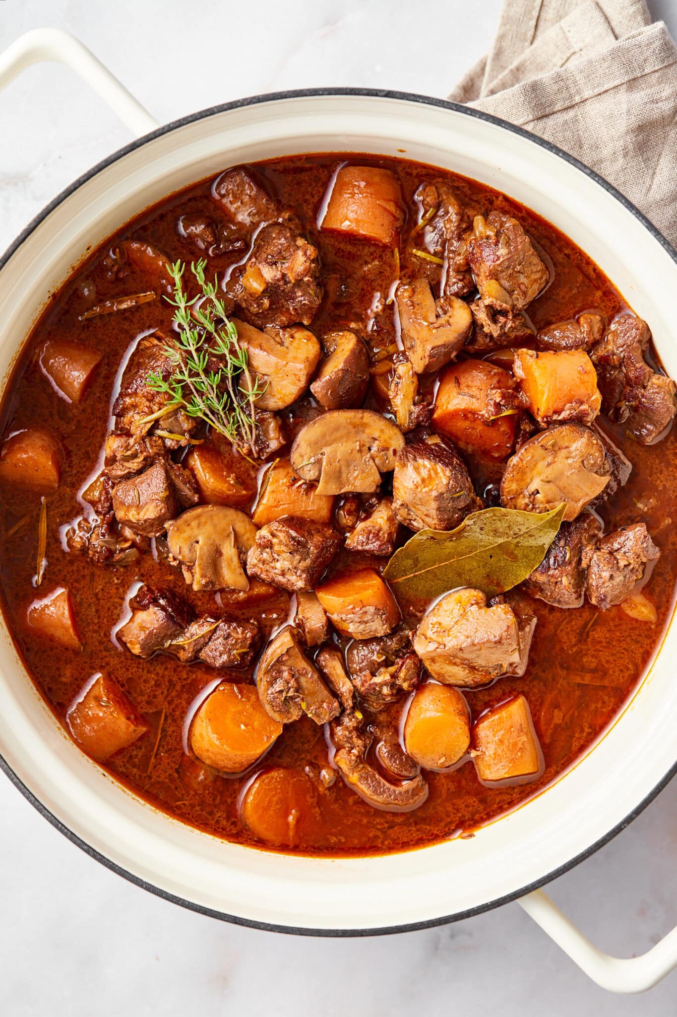 Venison Bourguignon (Deer Meat Recipe) - A Spicy Perspective