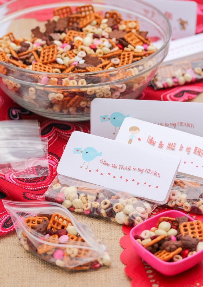 Valentines Day Snacks (Trail Mix) - A Spicy Perspective