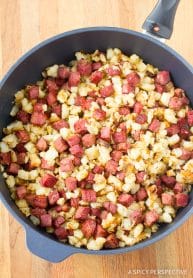 Corned Beef Hash Recipe with Horseradish Sauce - A Spicy Perspective