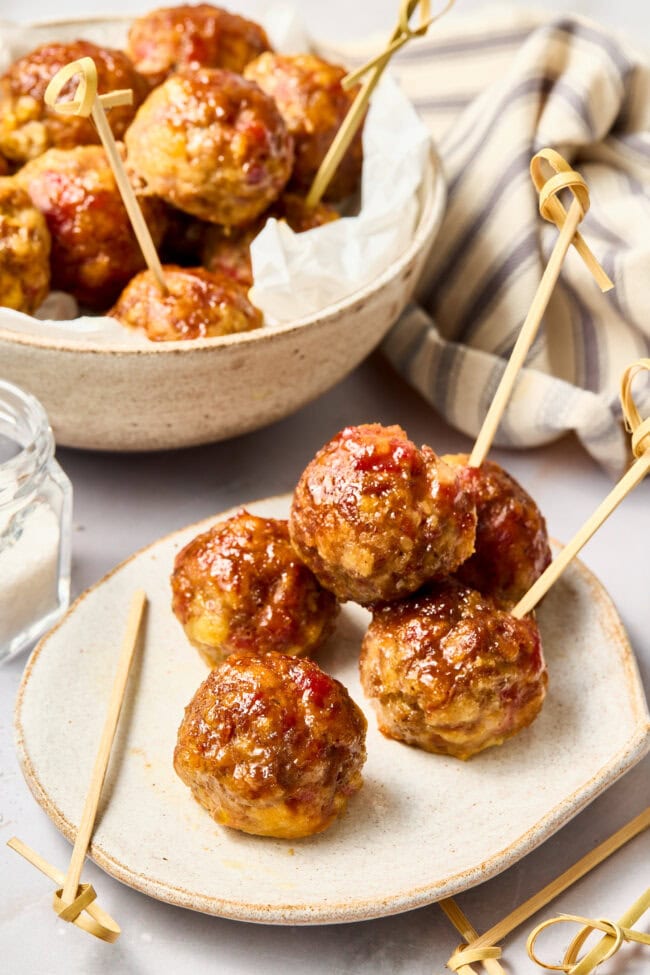 Apple Butter Meatballs - A Spicy Perspective