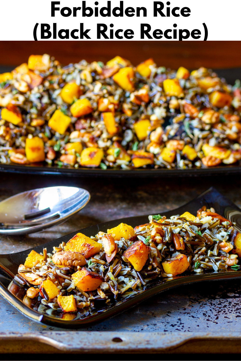 Black Rice Recipe (Forbidden Rice) - A Spicy Perspective