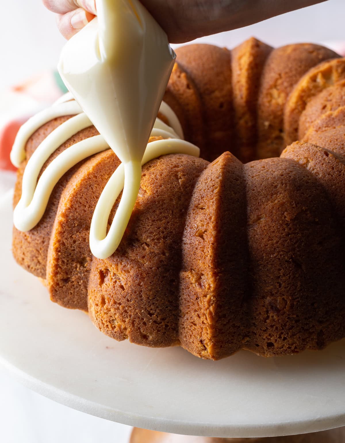 Peach Cake Recipe (Bundt Cake) - A Spicy Perspective