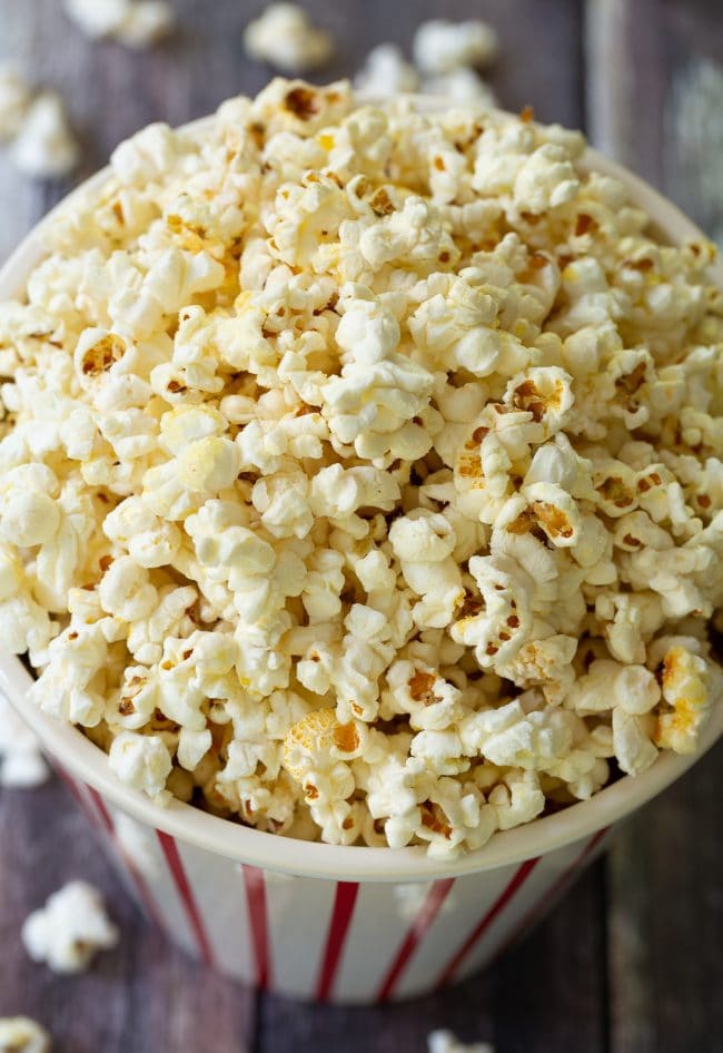 EASY Homemade Kettle Corn Recipe (VIDEO) - A Spicy Perspective