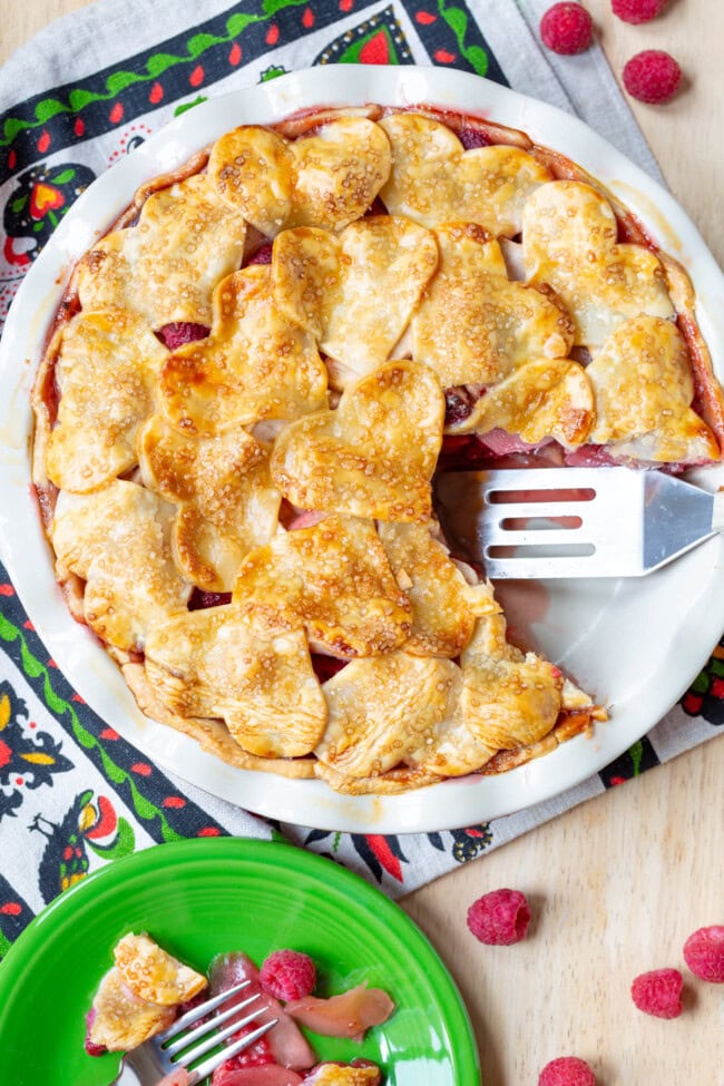 Raspberry Apple Pie - A Spicy Perspective