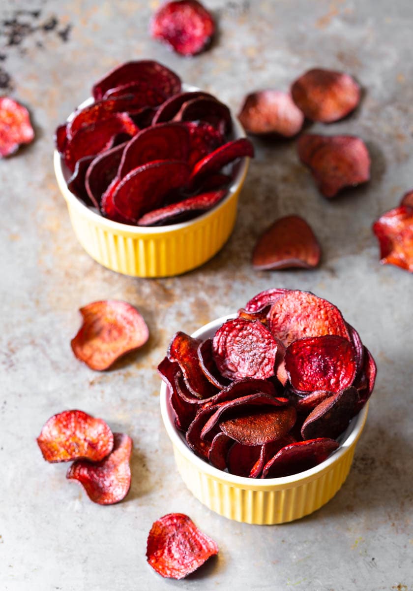 Baked Beet Chips Recipe - A Spicy Perspective