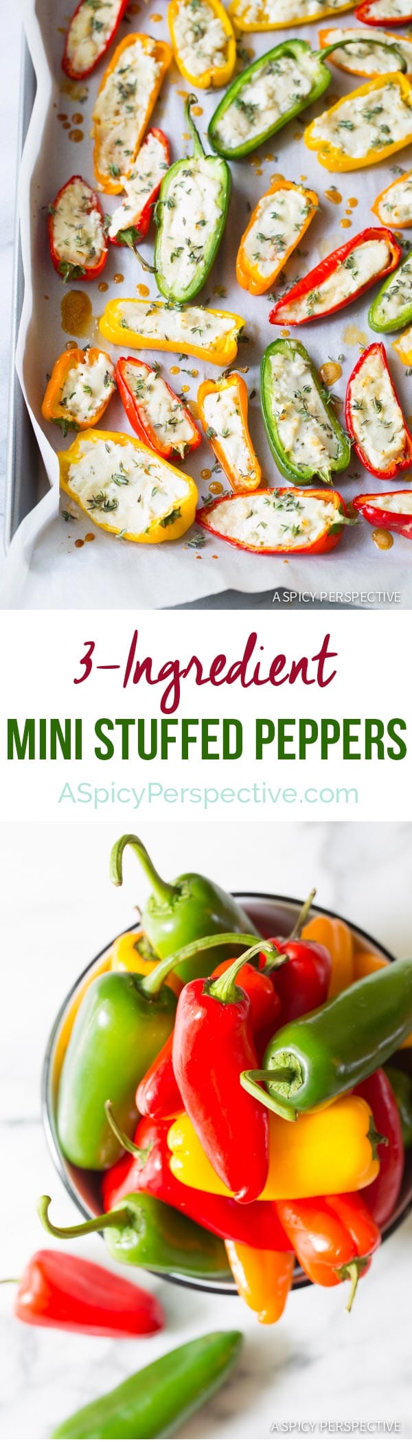 Stuffed Mini Peppers Recipe - A Spicy Perspective