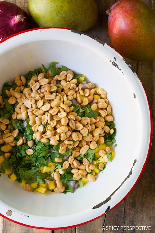 Green Mango Chaat - A Spicy Perspective