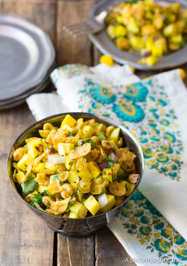 Green Mango Chaat - A Spicy Perspective