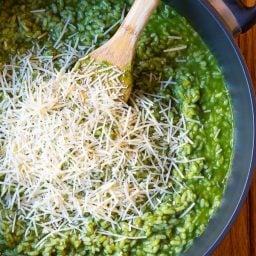 Green Risotto Recipe (Video) - A Spicy Perspective