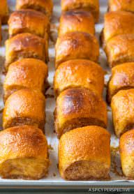 Cinnamon Sugar Buns (4-Ingredients) - A Spicy Perspective
