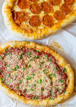 Slow Cooker Deep Dish Pizza - A Spicy Perspective