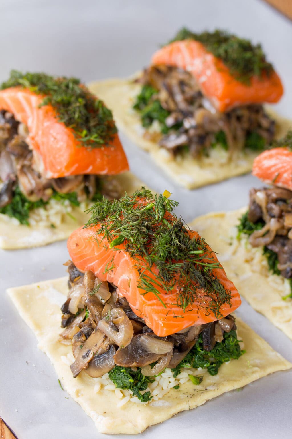 Salmon Coulibiac (Salmon Wellington) - A Spicy Perspective