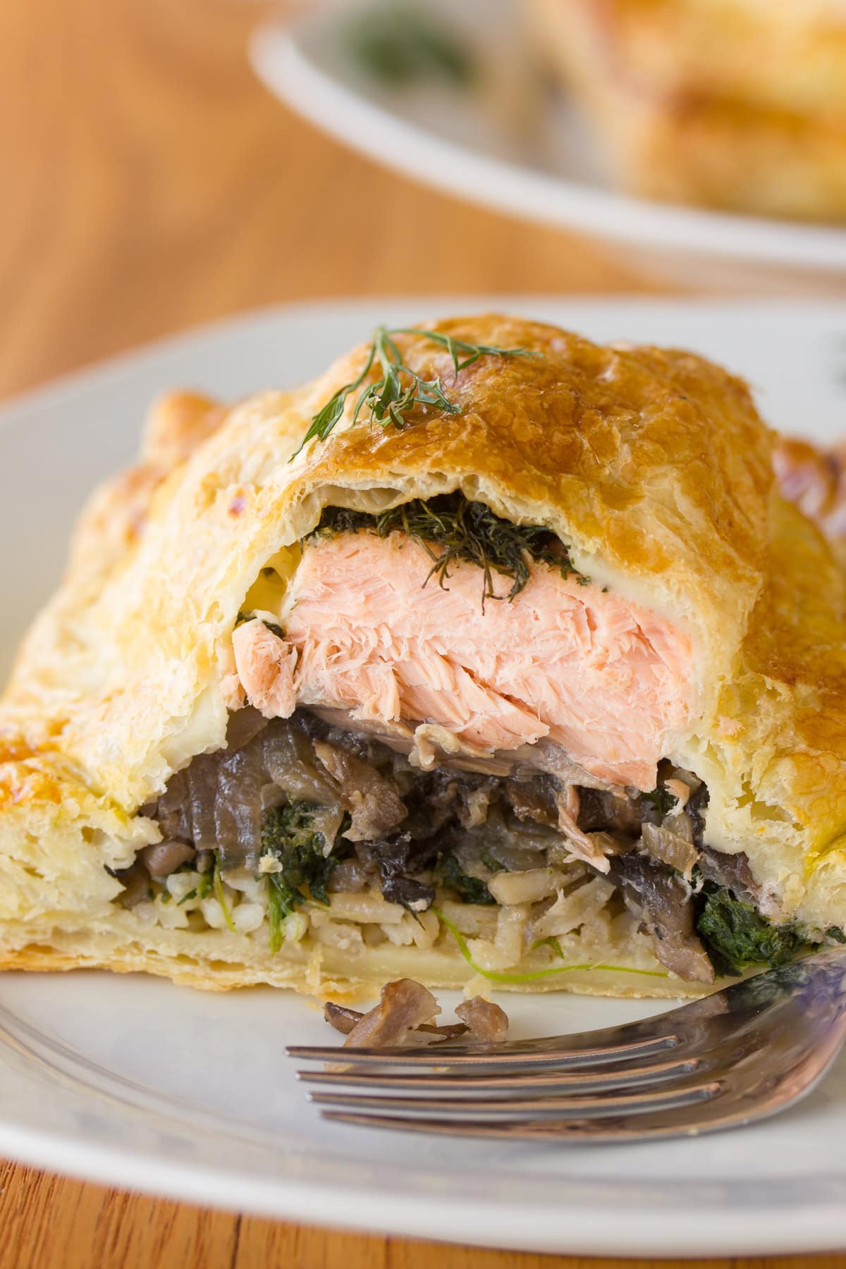 Salmon Coulibiac (Salmon Wellington) - A Spicy Perspective