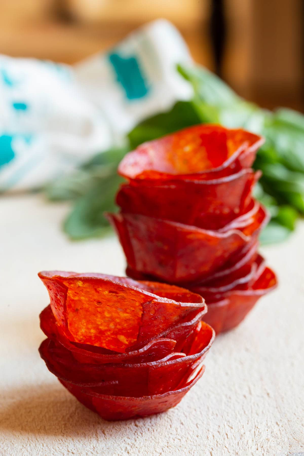 Low Carb Pepperoni Cups - A Spicy Perspective