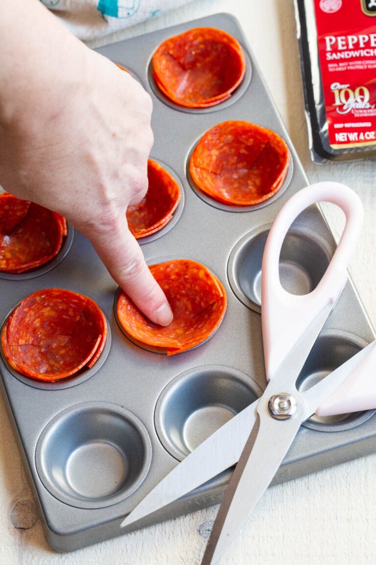 Low Carb Pepperoni Cups - A Spicy Perspective