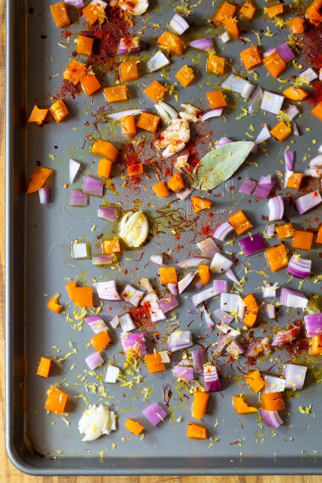 Spanish Paella Sheet Pan Dinner - A Spicy Perspective