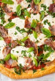 Low Carb Cloud Bread Pizza (Video) - A Spicy Perspective