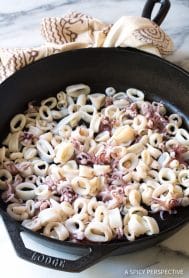 Hawaiian Tako Poke - A Spicy Perspective