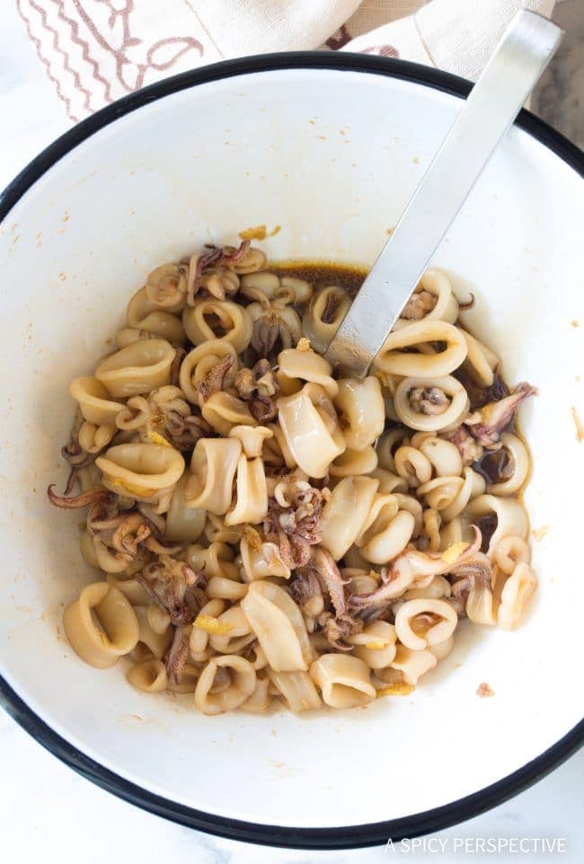 Hawaiian Tako Poke - A Spicy Perspective