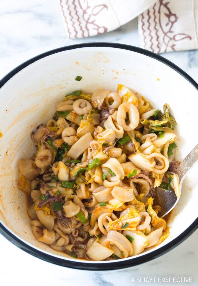 Hawaiian Tako Poke - A Spicy Perspective