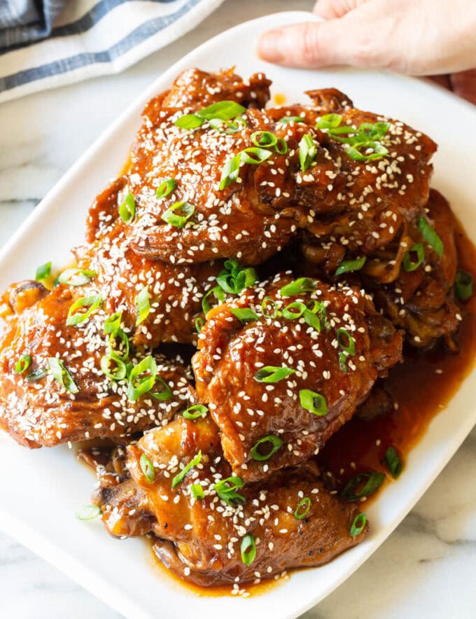 Instant Pot Chinese Sesame Chicken (Video) - A Spicy Perspective