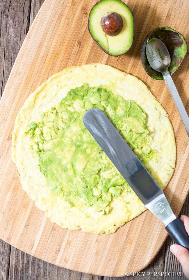 Keto Egg Wrap (Breakfast) - A Spicy Perspective