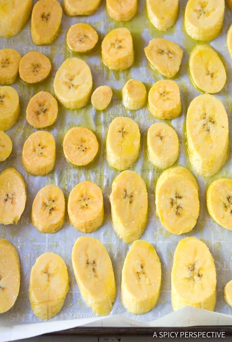Baked Plantains Recipe (VIDEO) - A Spicy Perspective