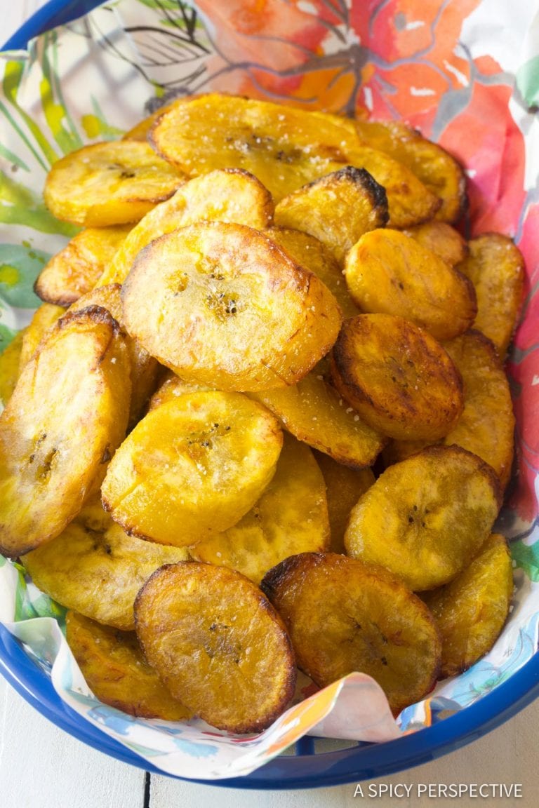Baked Plantains Recipe (VIDEO) - A Spicy Perspective