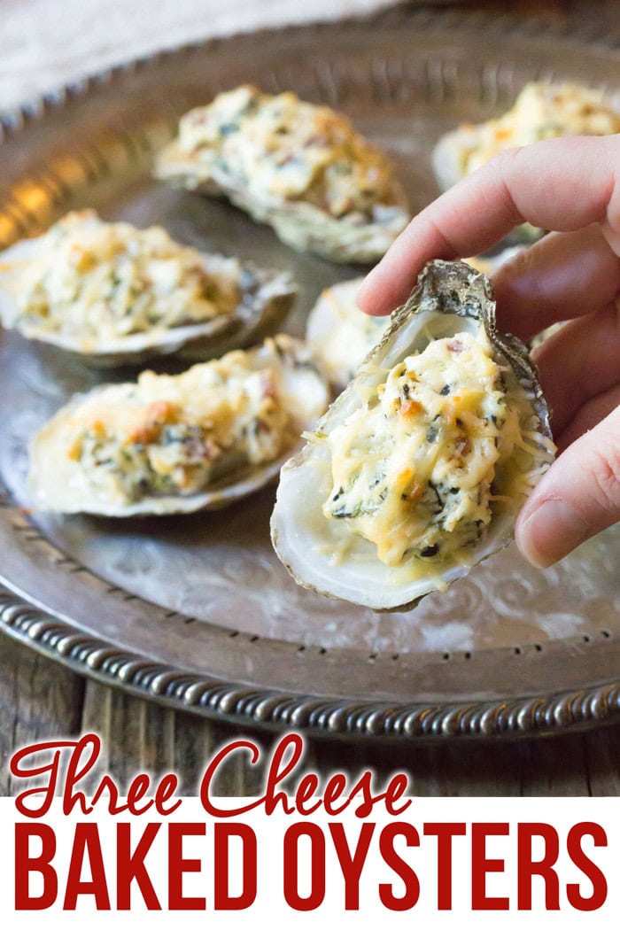 Baked Oysters with Cheese - A Spicy Perspective