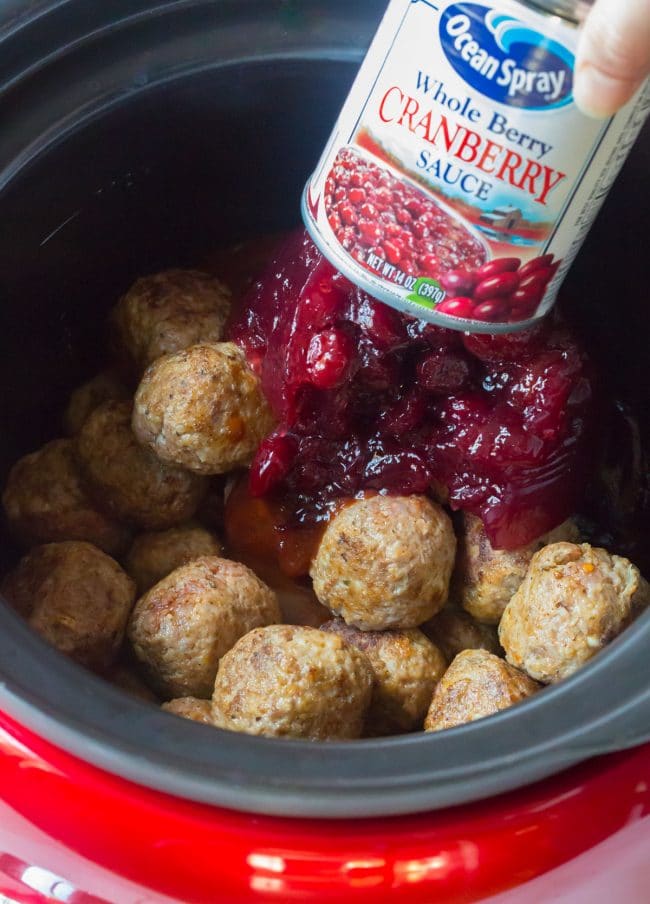Slow Cooker Cocktail Meatballs - A Spicy Perspective