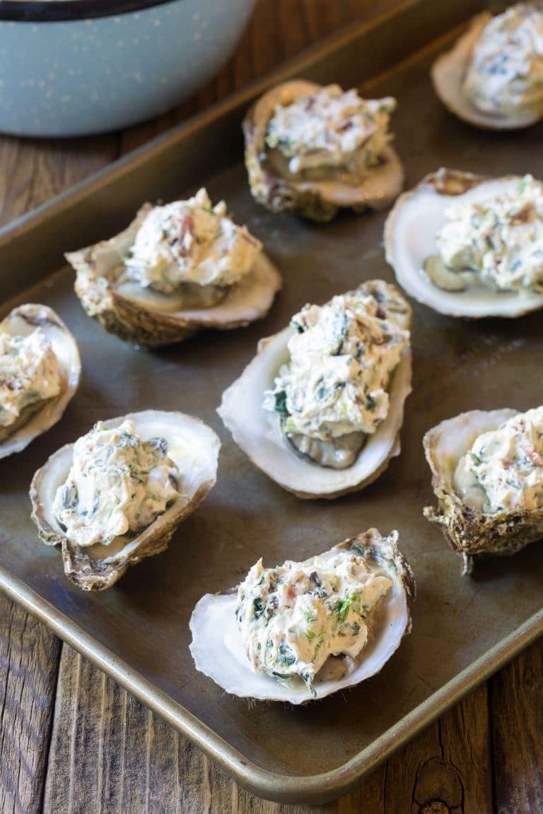 Baked Oysters with Cheese - A Spicy Perspective
