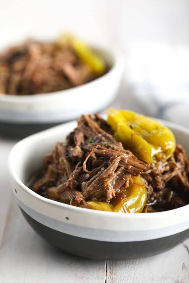 Instant Pot Italian Beef Recipe (Video) - A Spicy Perspective