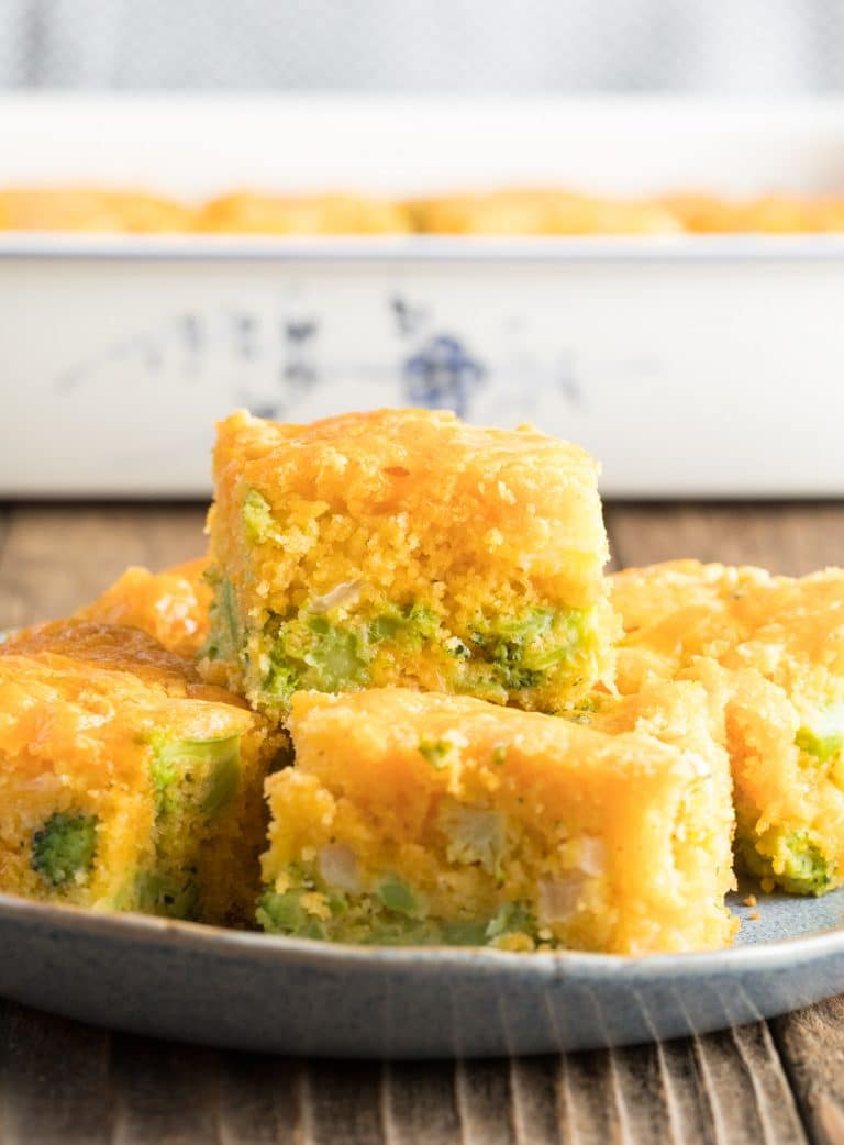 Broccoli Cornbread - A Spicy Perspective