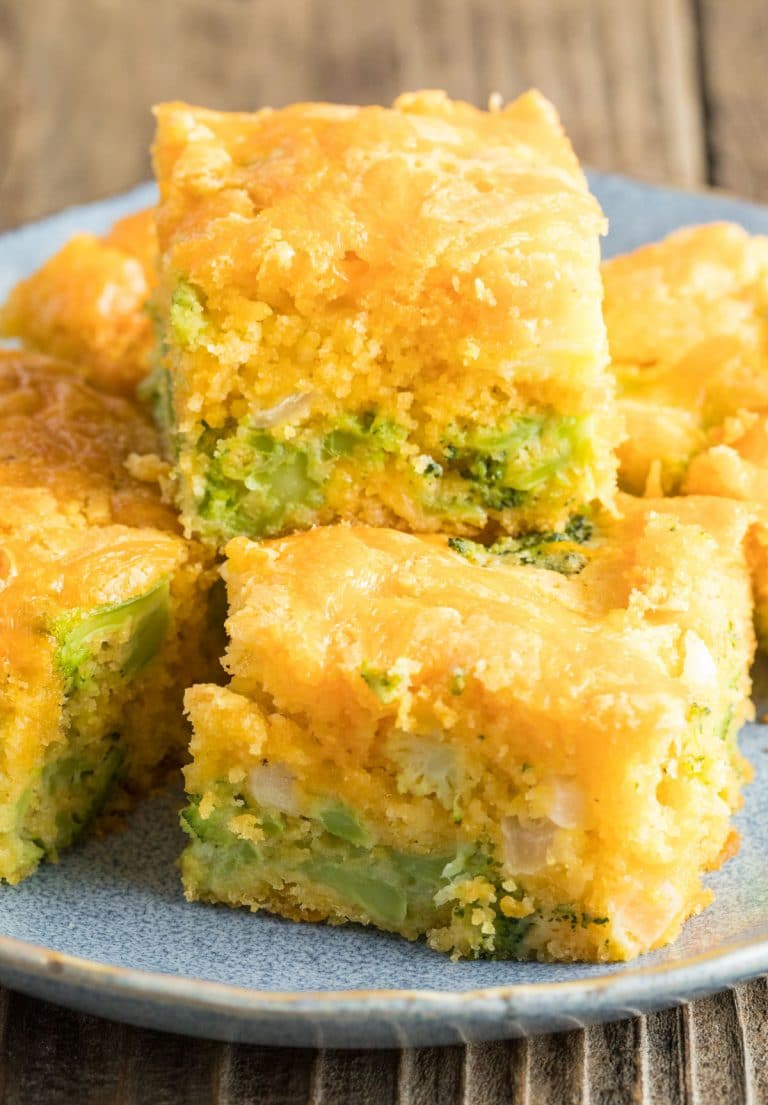 Broccoli Cornbread - A Spicy Perspective
