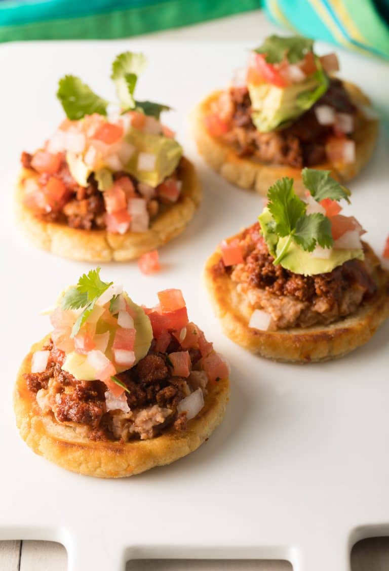 Mexican Sopes Recipe- A Spicy Perspective