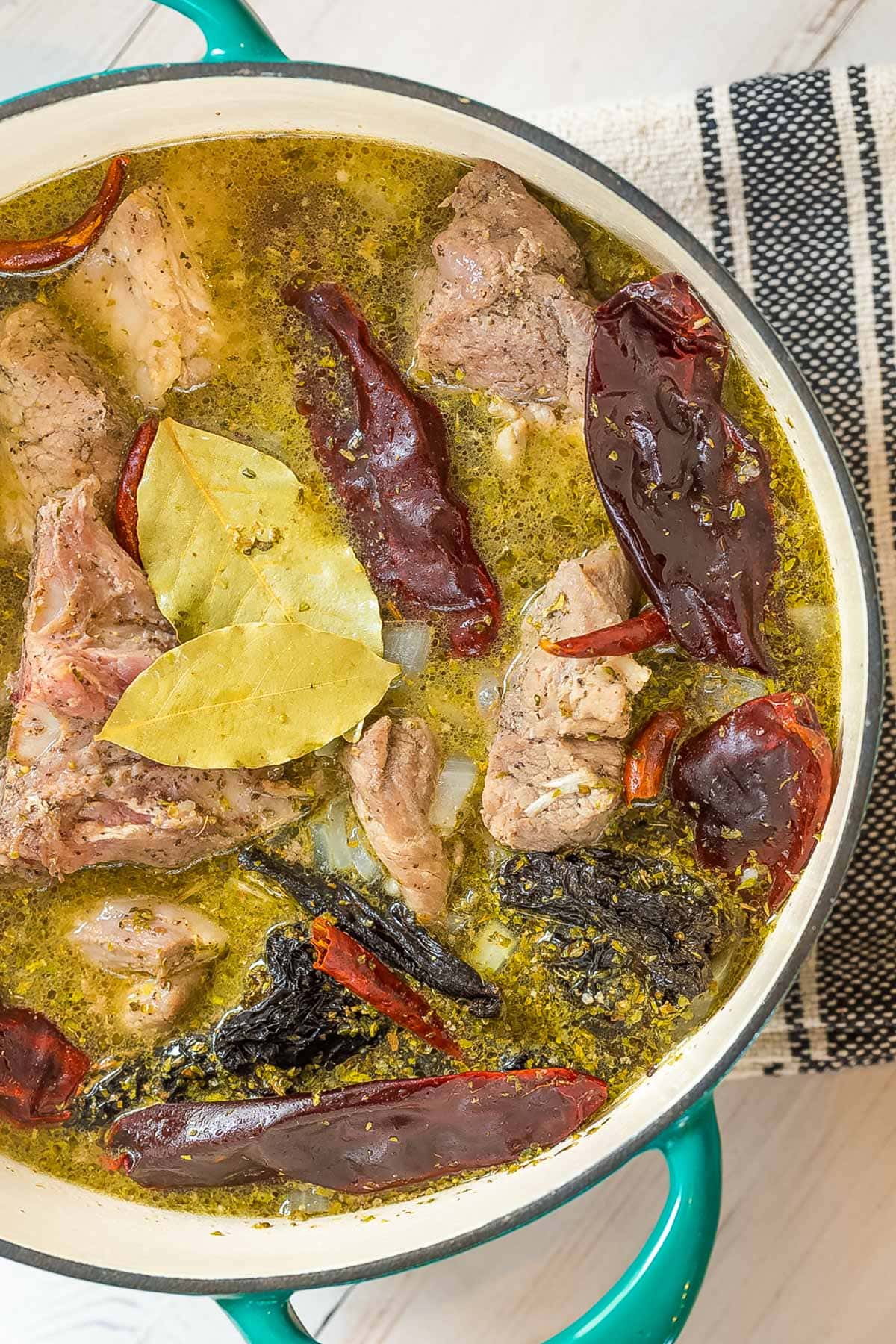 Red Posole with Pork - A Spicy Perspective