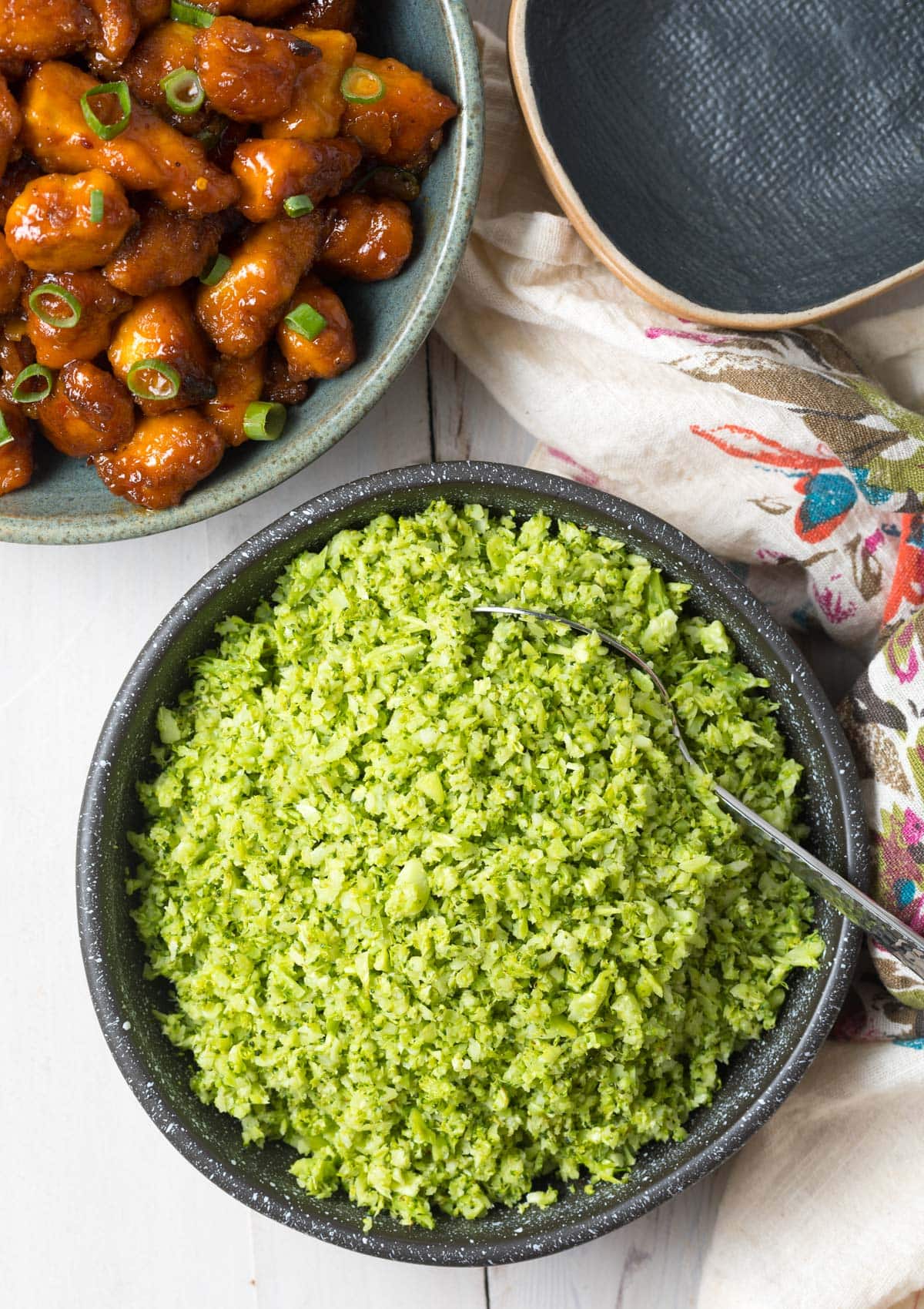 Healthy Broccoli Rice (Recipe + Video) - A Spicy Perspective