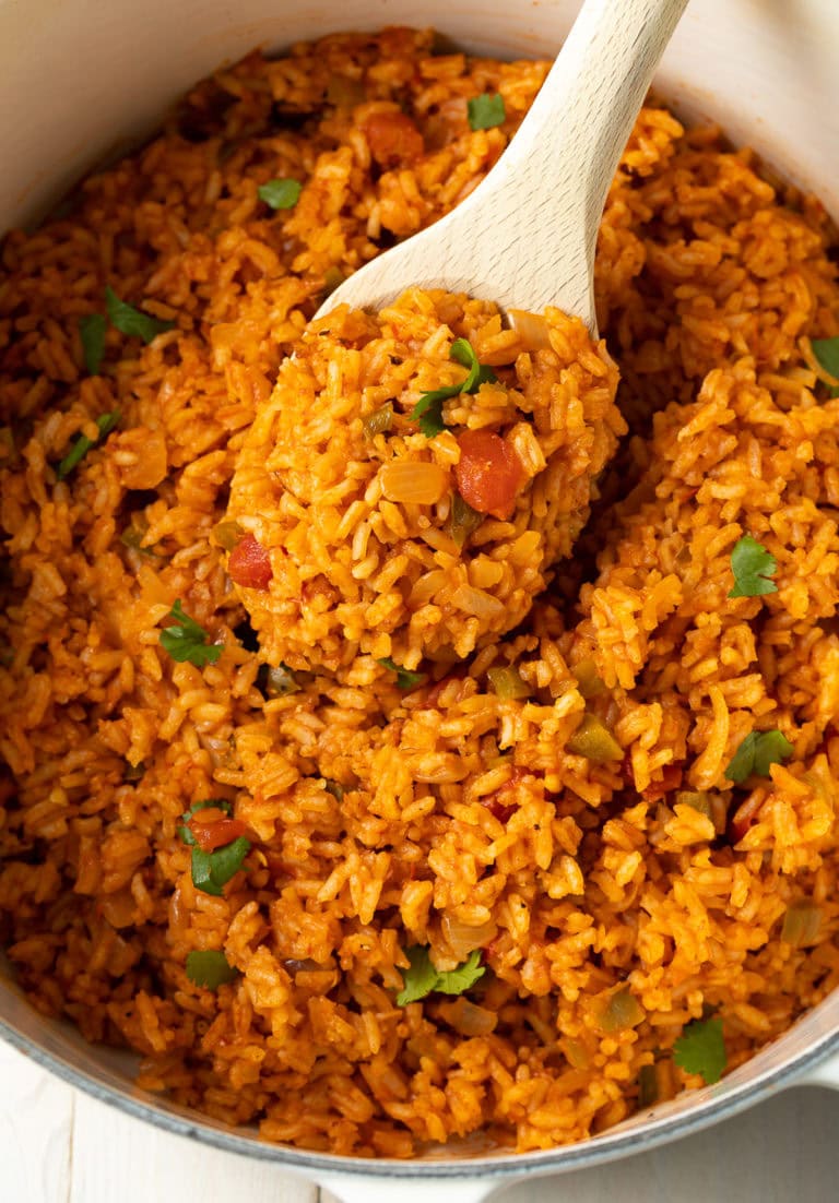 Easy Spanish Rice Recipe - A Spicy Perspective