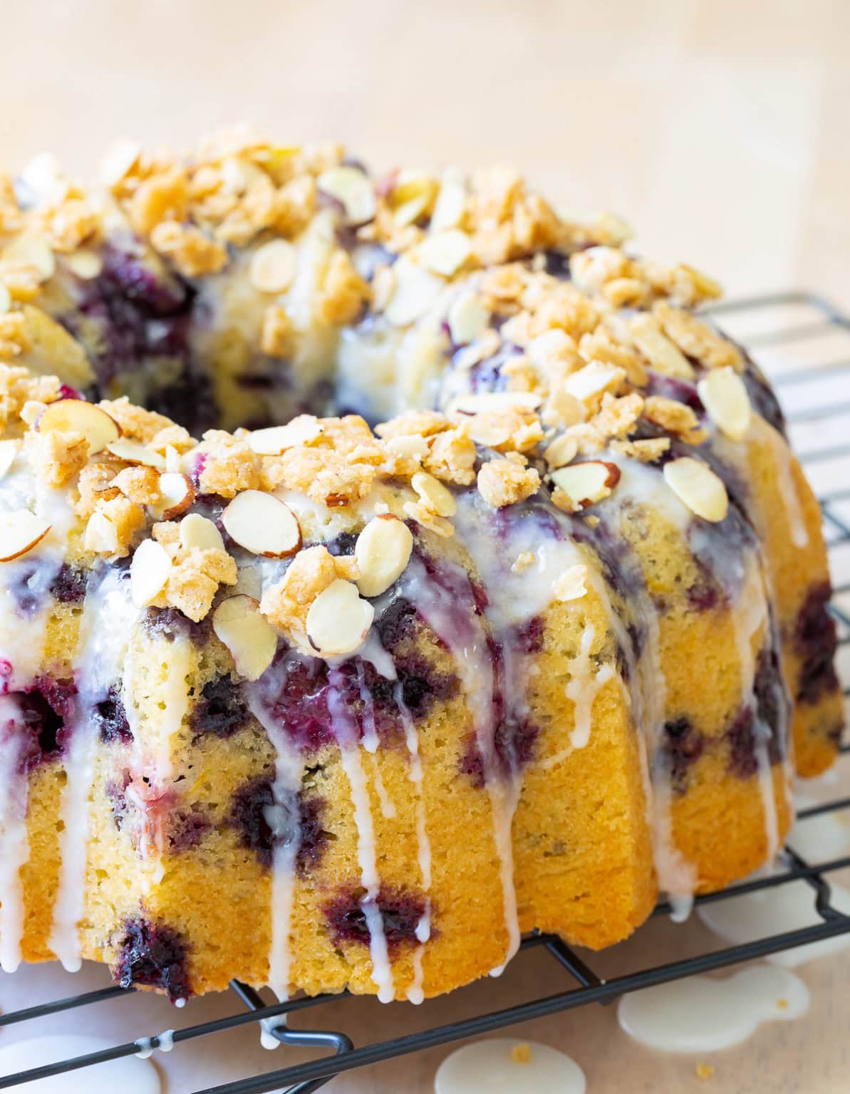 Blueberry Muffin Cake Recipe - A Spicy Perspective
