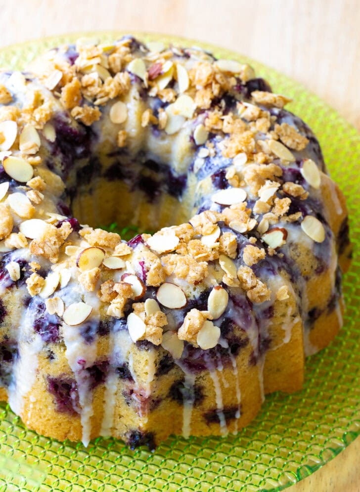Blueberry Muffin Cake Recipe - A Spicy Perspective