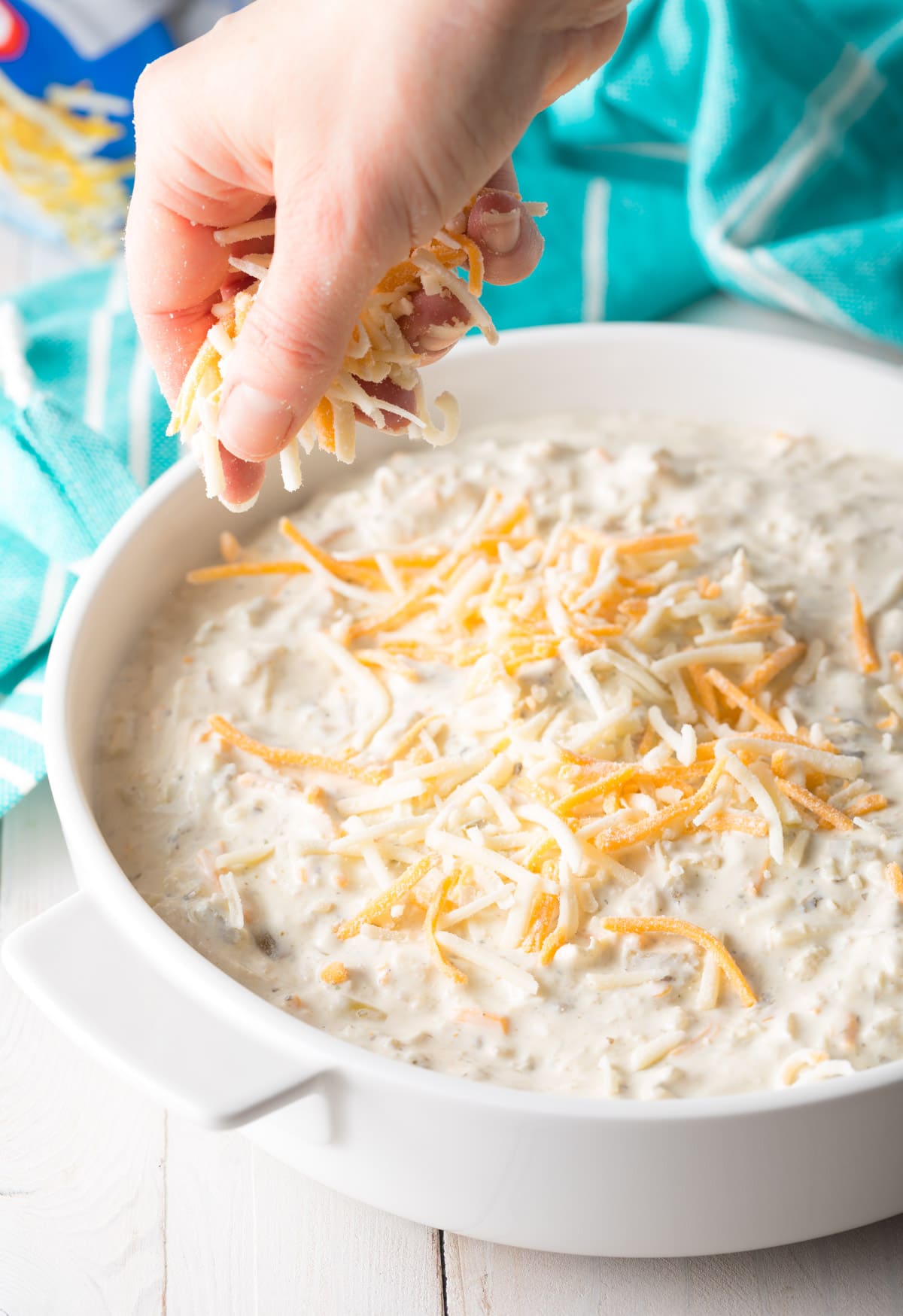 King Ranch Chicken Dip (Video) - A Spicy Perspective