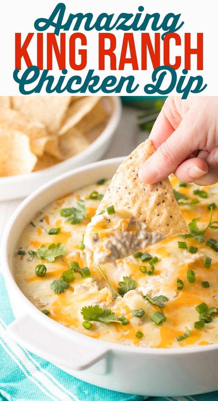 King Ranch Chicken Dip (Video) - A Spicy Perspective