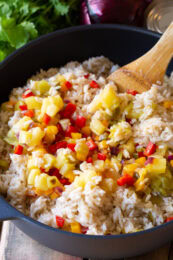 Caribbean Confetti Rice Recipe - A Spicy Perspective