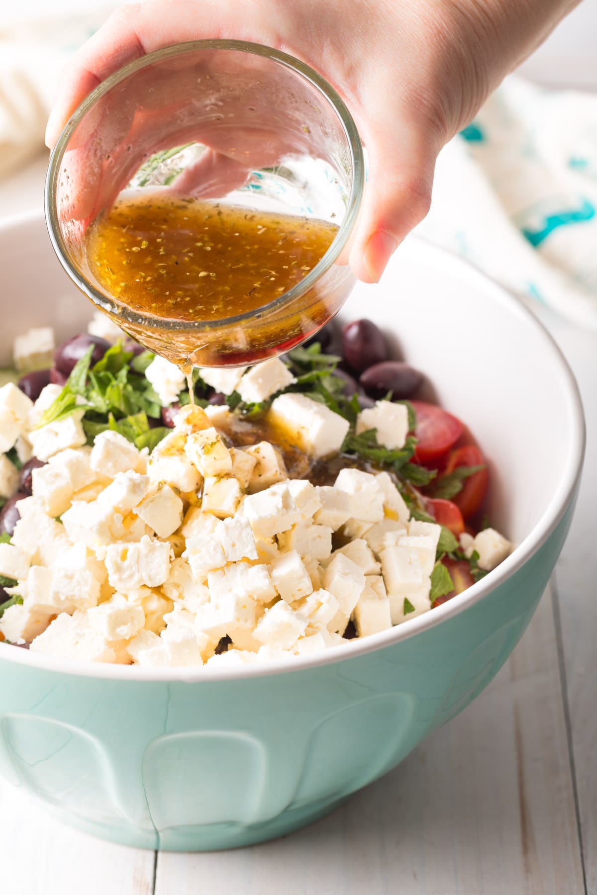 Greek Village Salad (Horiatiki) - A Spicy Perspective