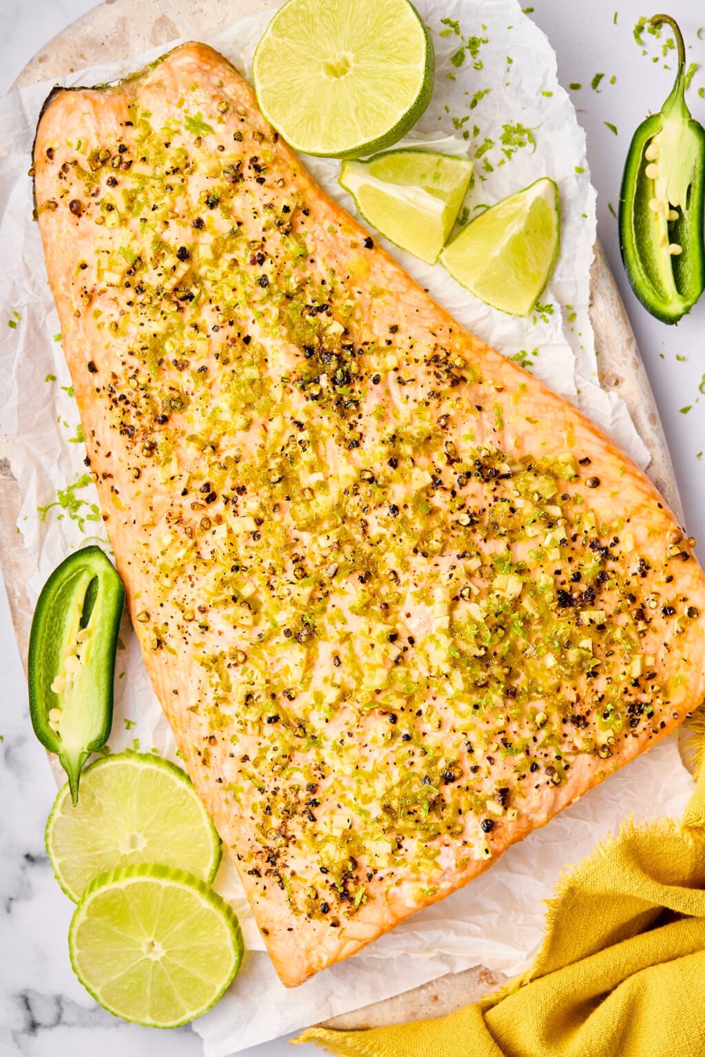 Oven Salmon Recipe with Jalapeño and Lime - A Spicy Perspective
