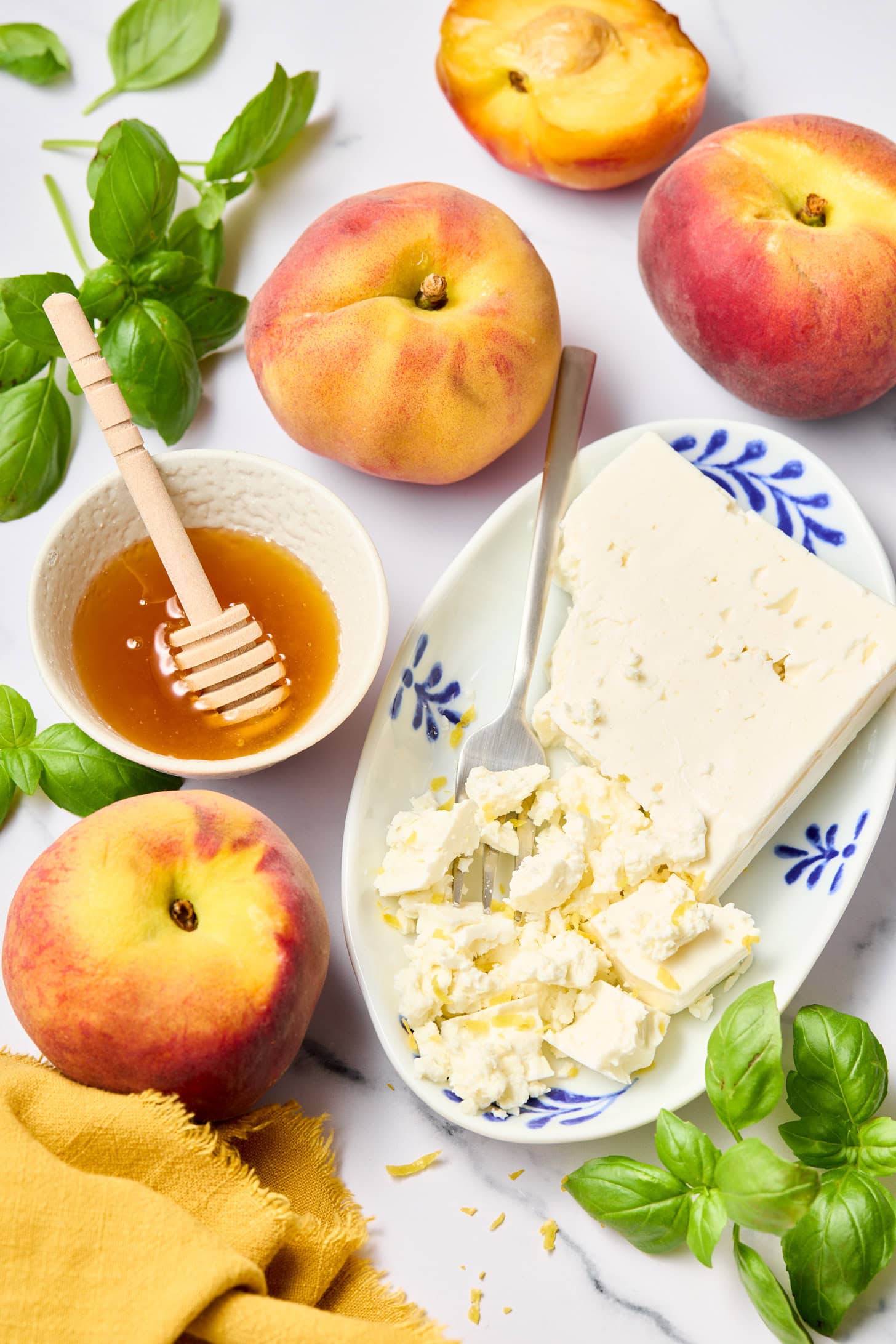 Peach Salad Recipe with Basil - A Spicy Perspective